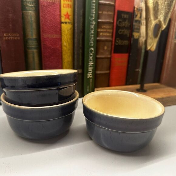 Denby | Dining | Denbyclassic Cottage Blue Speckled 35 Pinch Bowls ...